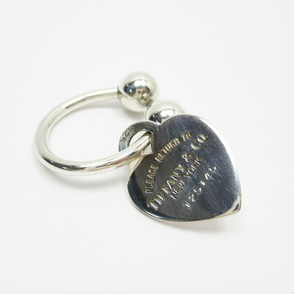 Tiffany & Co. | Jewelry | Tiffany Key Ring Return To Tiffany Heart Tag ...